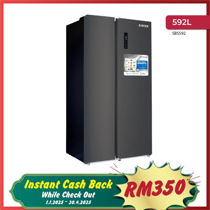 592L SIDE BY SIDE REFRIGERATOR (SBS592)