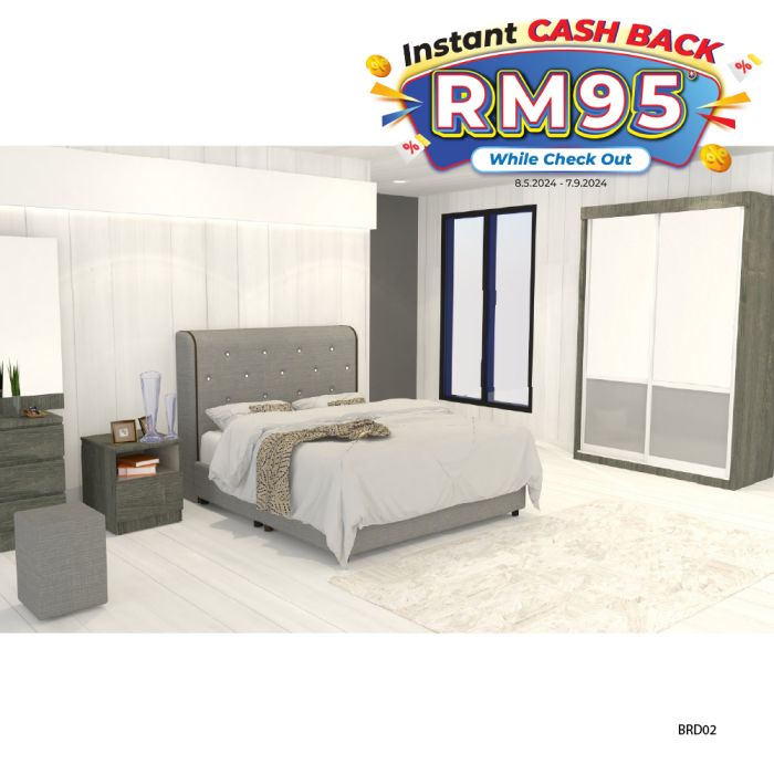 Bedroom Set without Mattress (BRD02)