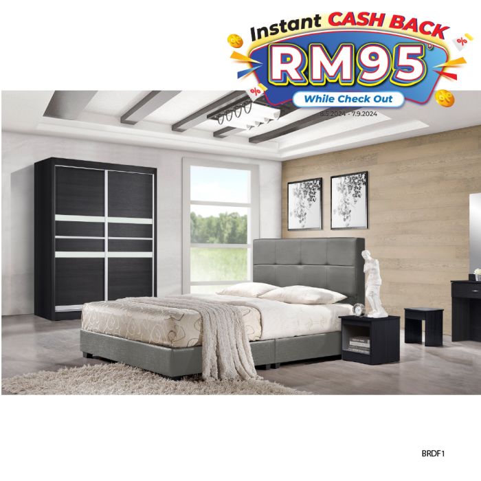 Bedroom Set without Mattress (BRDF1)