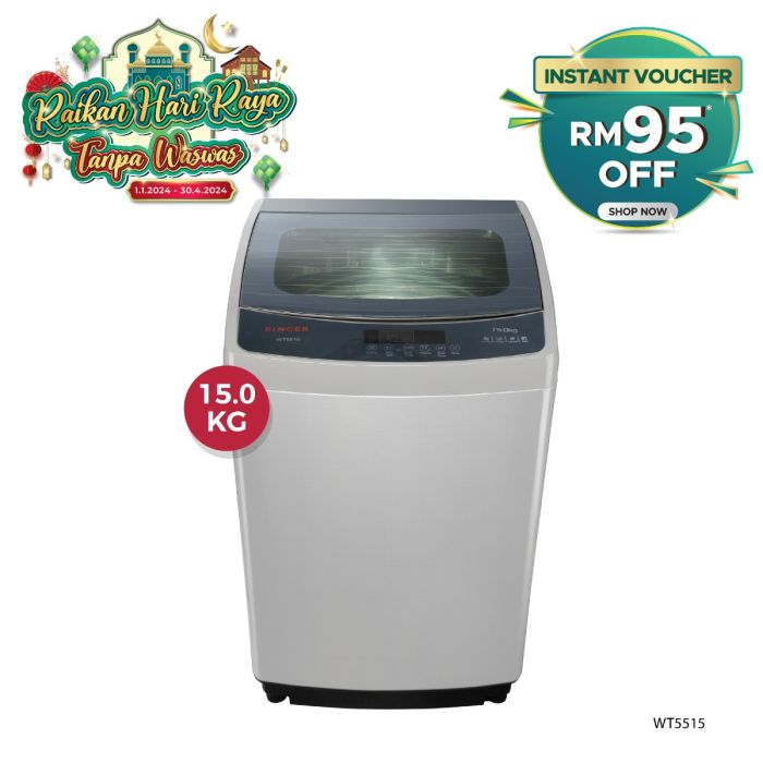 15.0Kg FULLY AUTOMATIC WASHING MACHINE (WT5515)