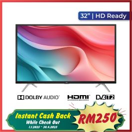 32" LED HD READY TV (32D2)