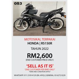 HONDA RS150R | Your Friend For Life Since 1851